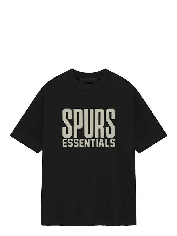 Fear Of God Essentials Nba Spurs Tee Shirt - Black