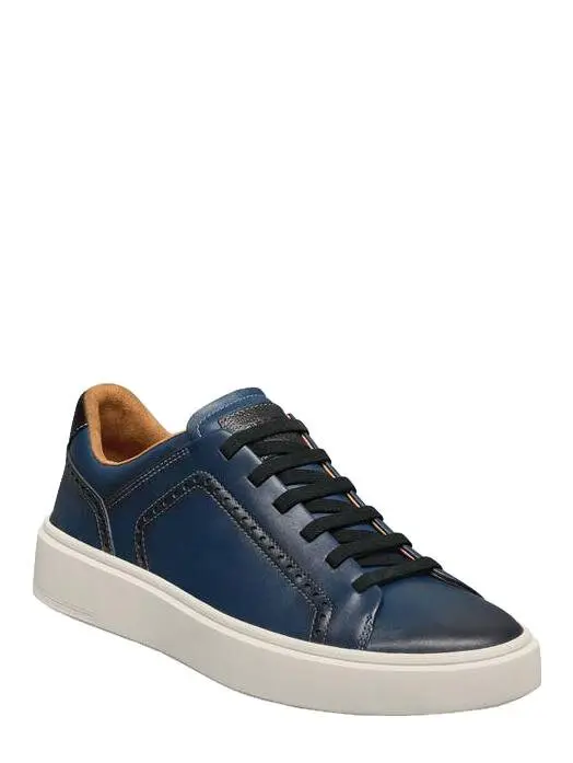 Allen Edmonds Oliver Brogue Sneaker - Navy