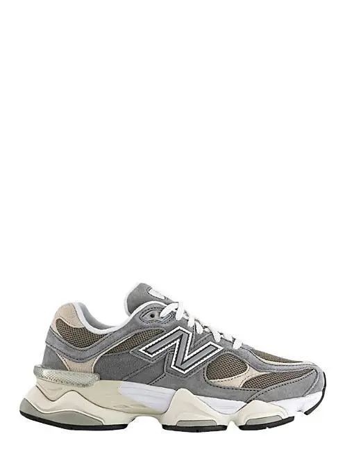NEW BALANCE 9060 Panelled Low-top Trainers - Slate Grey Offwhite