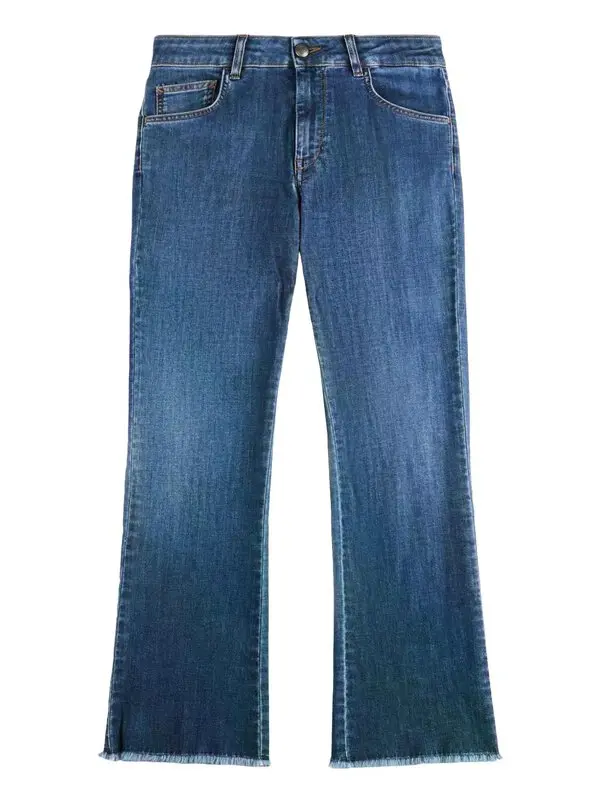 FAY Cropped Jeans - Blue