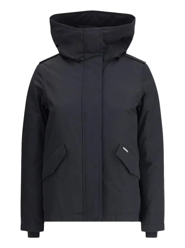 Woolrich Hooded Jacket - Black