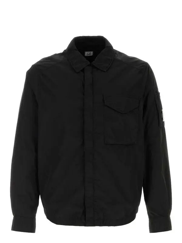 C.P. COMPANY Nylon Windbreaker - Black