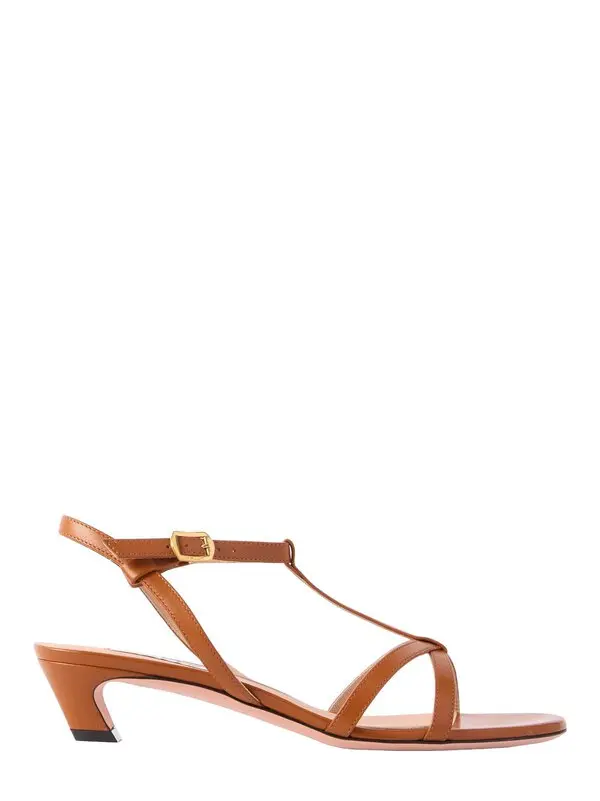 Bally Sabine Leather Sandals - Brown