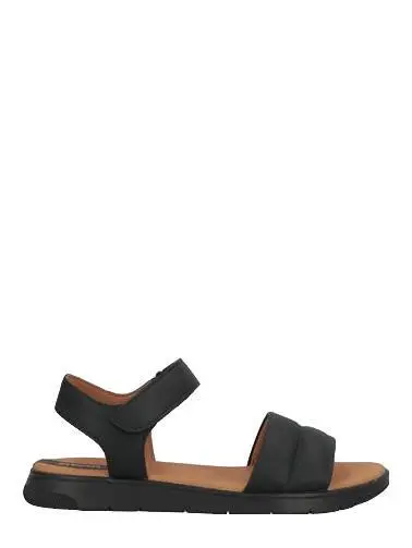 Geox Ankle Strap Sandals - Black