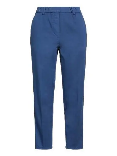ALYSI Tapered Twill Pants - Blue
