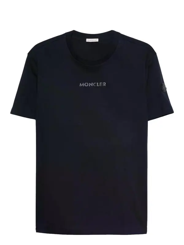 Moncler Short-sleeve T-shirt - Blue