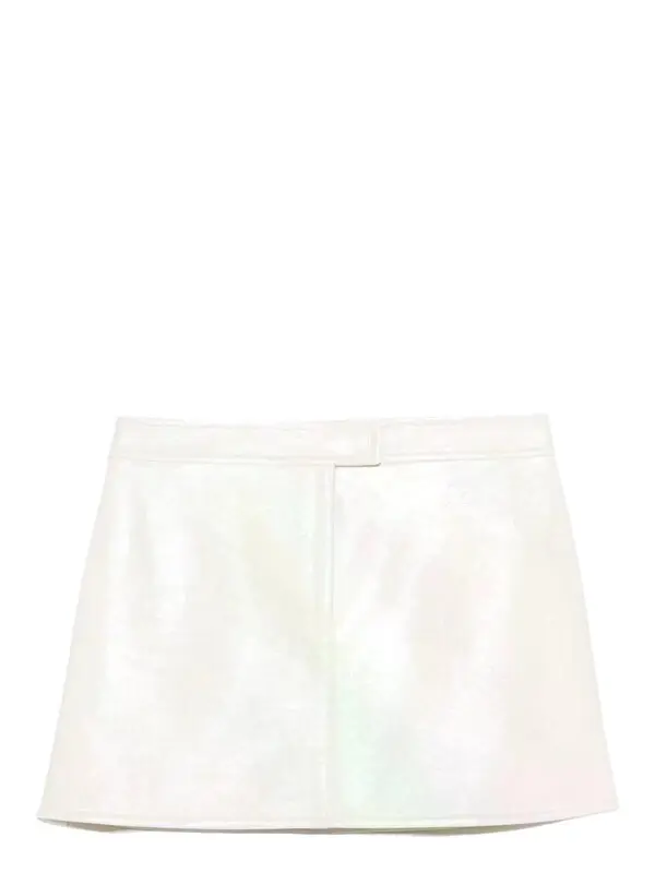 COURREGES Reedition Mini Skirt - Neutrals