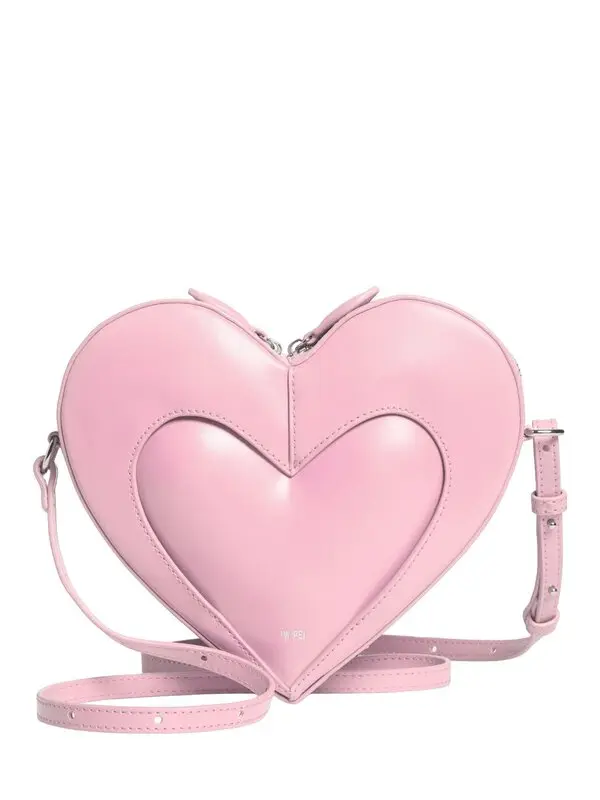 Jw Pei Francisca Faux Leather Heart Crossbody Bag - Pink