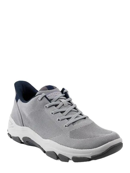 Rockport Rafferty Step Sneakers - Medium Grey