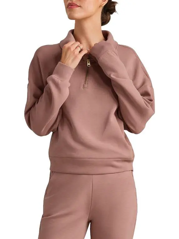 RHONE Dreamglow Half Zip Pullover - Clay Mist