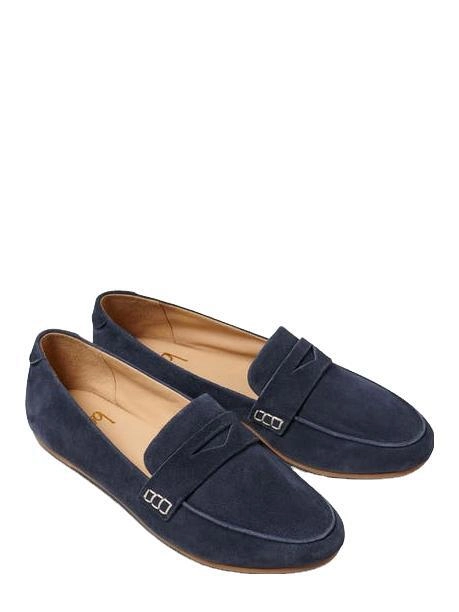 Beek Moorhen Penny Loafer - Navy