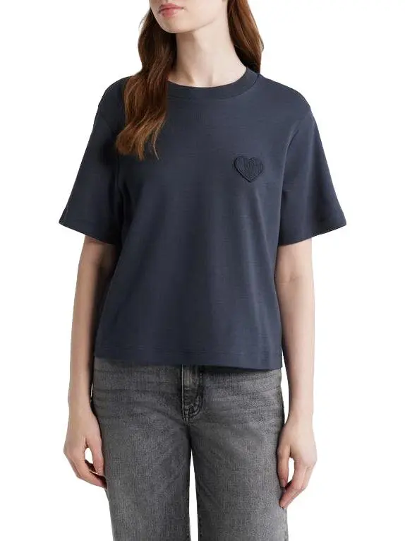 ALLSAINTS Lover Lisa T-shirt - Carbon Blue