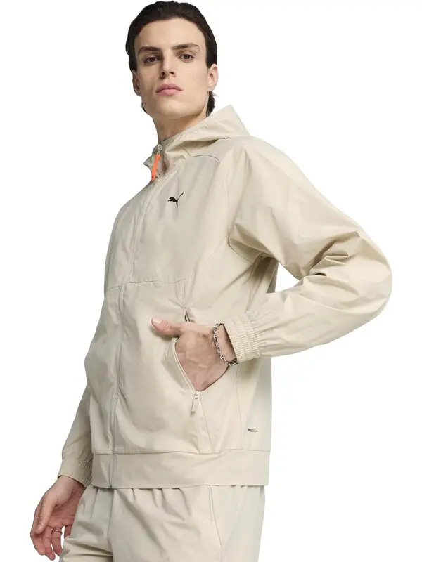 PUMA Tech Relaxed Track Jacket - Beige