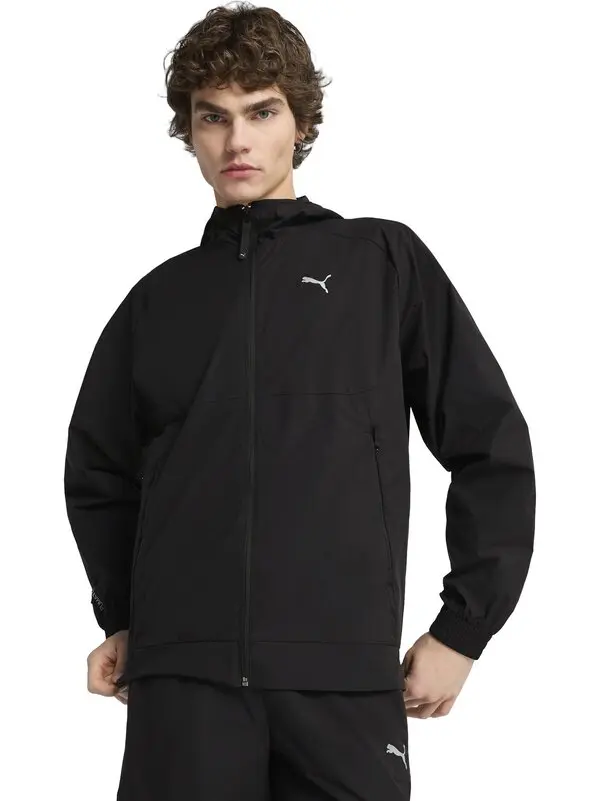 PUMA Tech Relaxed Track Jacket - Black