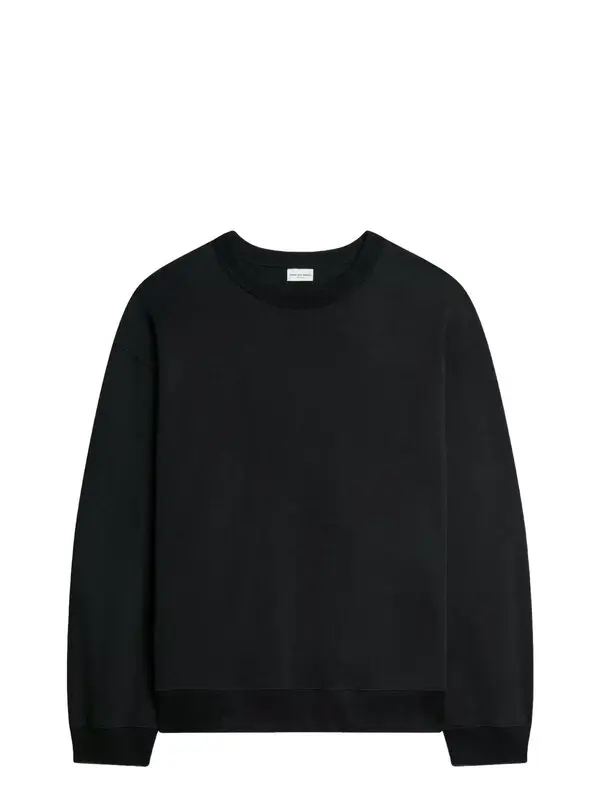 Dries Van Noten Cotton Sweatshirt - Black