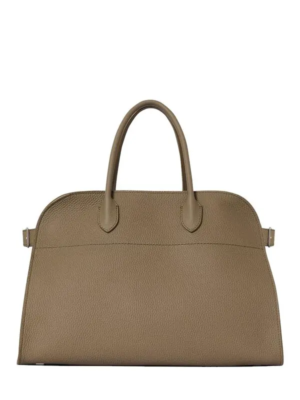 THE ROW Soft Margaux 15 Bag - Smoked Taupe