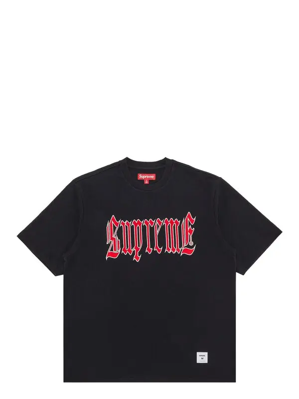 Supreme Old English Short-sleeve Top - Black