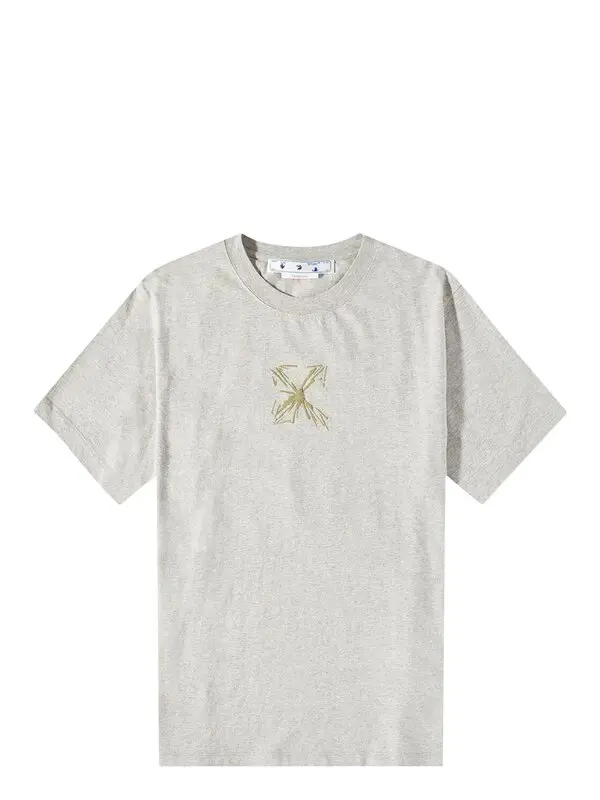 Off-White Splash Arrow T-shirt - Grey
