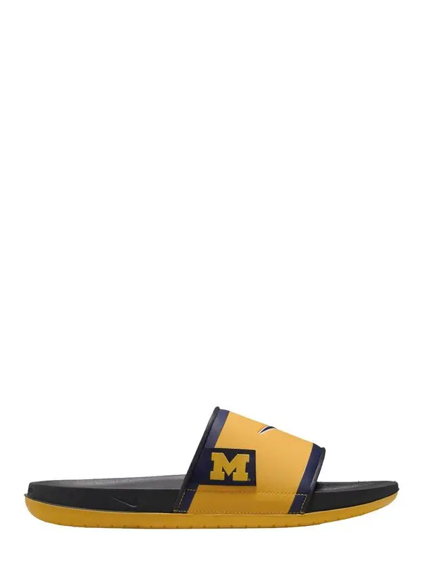 Nike College Offcourt Slide 'michigan - Yellow