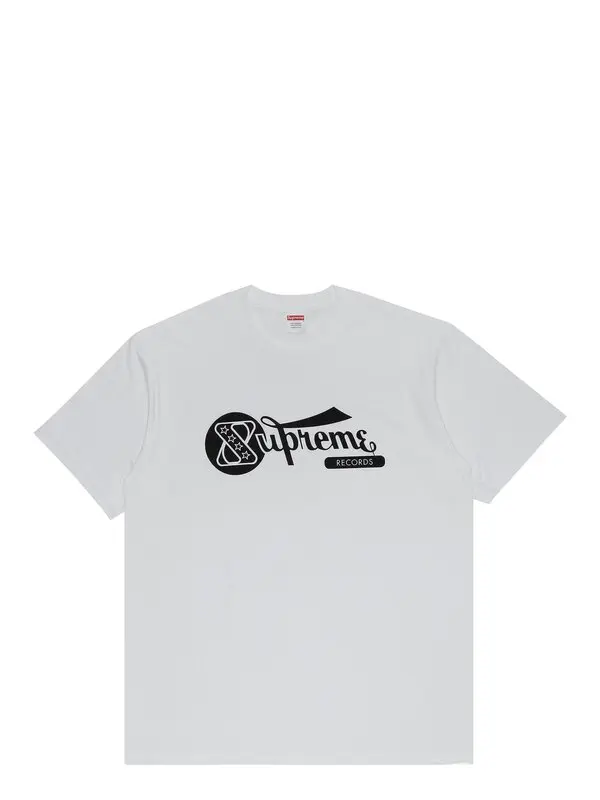 Supreme Records Tee - White