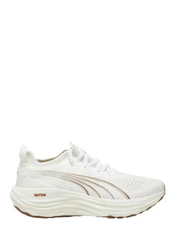 PUMA Foreverrun Nitro Knit Sneakers - Cream