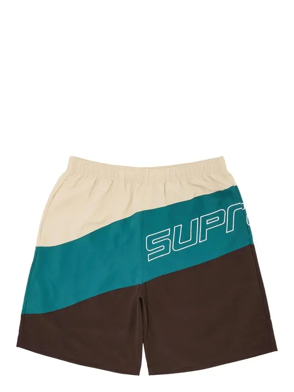 Supreme Curve Nylon Short - Brown