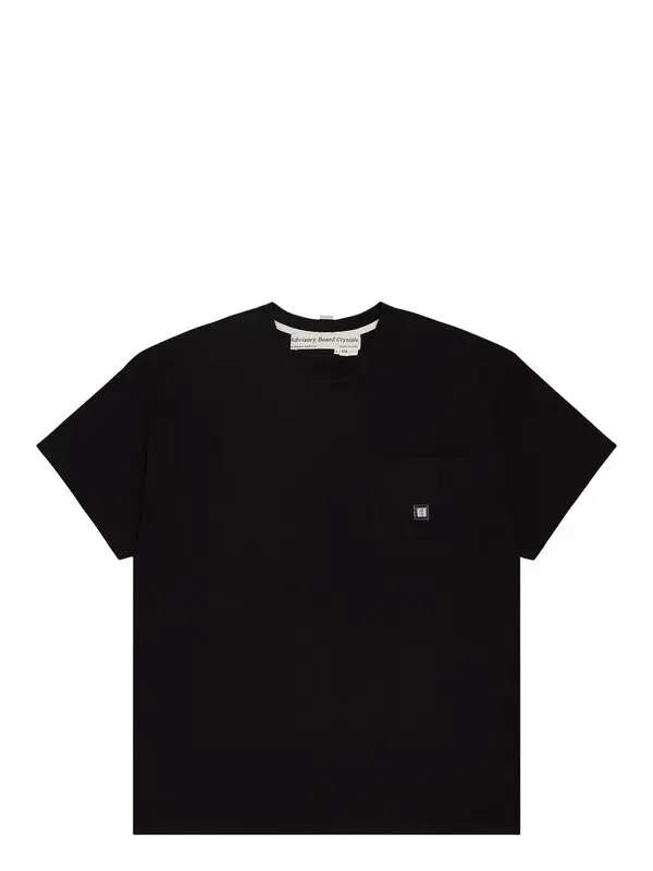 ADVISORY BOARD CRYSTALS Hologram Short-sleeve Tee - Black
