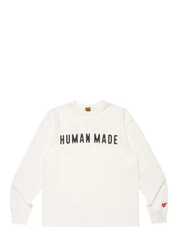HUMAN MADE Graphic Long-sleeve T-shirt - White