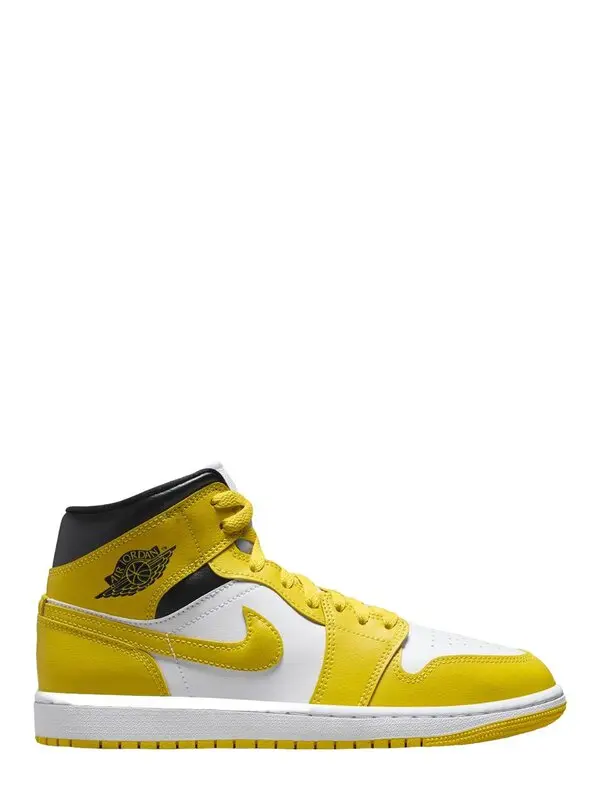 JORDAN 1 Mid Sneakers - Yellow