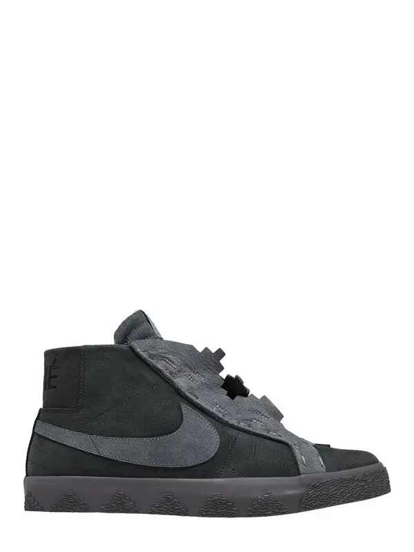 Nike Di'orr Greenwood X Zoom Blazer Mid Sb 'diné Sneaker - Grey