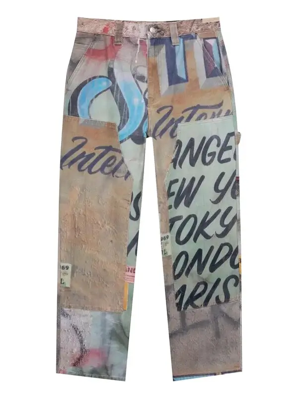 StÜssy Alfonso Canvas Work Pant - Multicolor