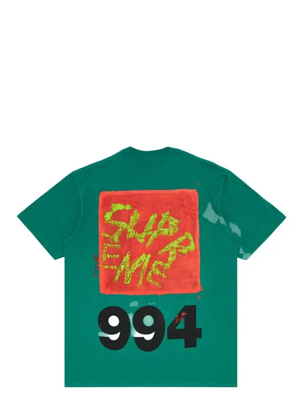 Supreme Paint Tee - Green