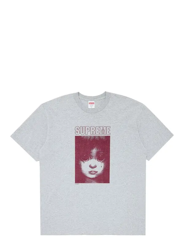 Supreme Margaret Keane Teardrop Tee 'heather - Grey