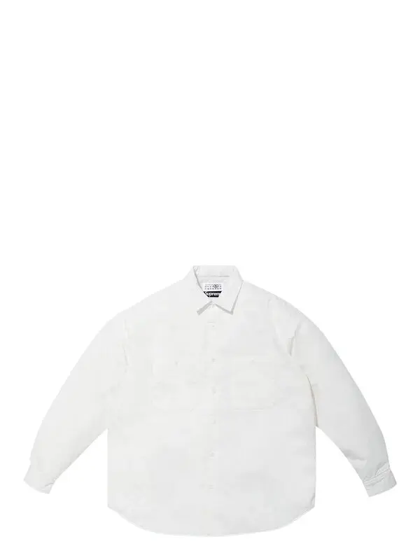 Supreme X Mm6 Maison Margiela Padded Shirt - White