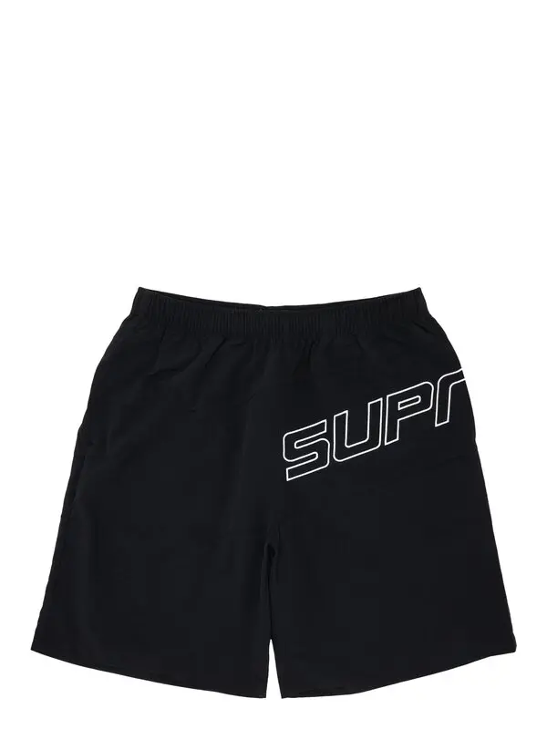 Supreme Curve Nylon Short - Black