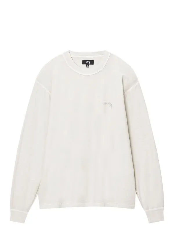 StÜssy Lazy Long-sleeve Tee 'bone - Cream