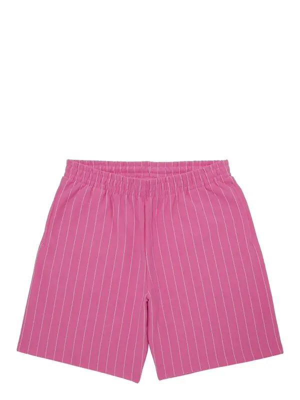 Supreme Pinstripe Sweatshort - Pink