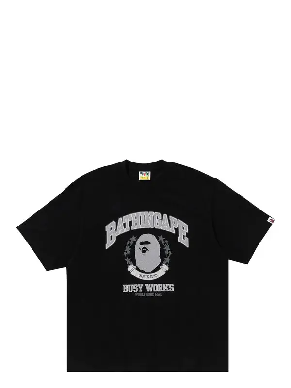 A BATHING APE Bathing Ape Relaxed Fit Tee - Black