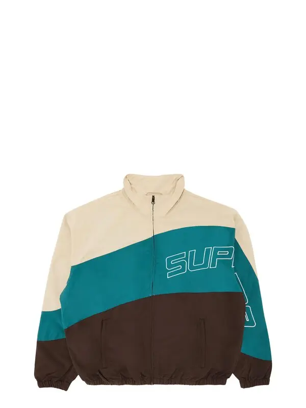 Supreme Curve Track Jacket - Brown