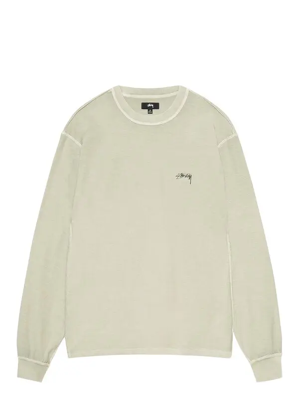 StÜssy Lazy Long-sleeve Tee 'sage - Green