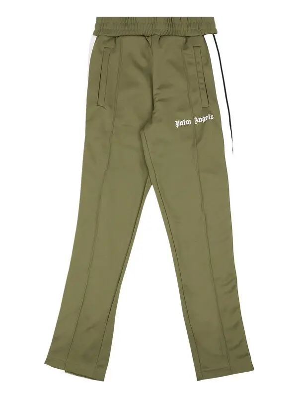 Palm Angels Classic Track Pants 'military/white - Green
