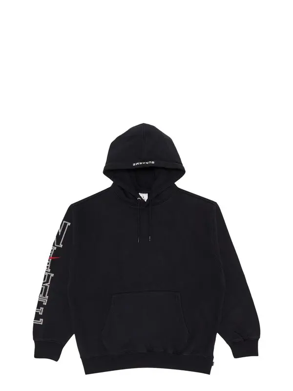 Supreme X Nike Hooded Sweatshirt - Black