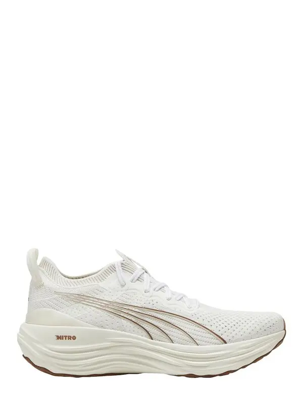 PUMA Foreverrun Nitro Knit Sneakers - Cream