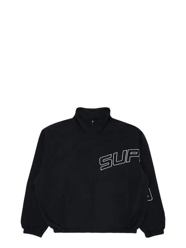 Supreme Curve Track Jacket - Black