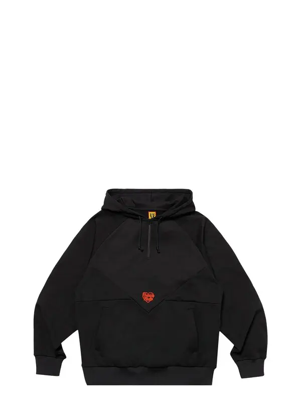 HUMAN MADE Half Zip Hoodie - Black