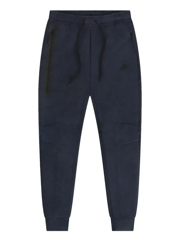 Nike Tech Fleece Sweatpants 'obsidian Heather/black - Blue