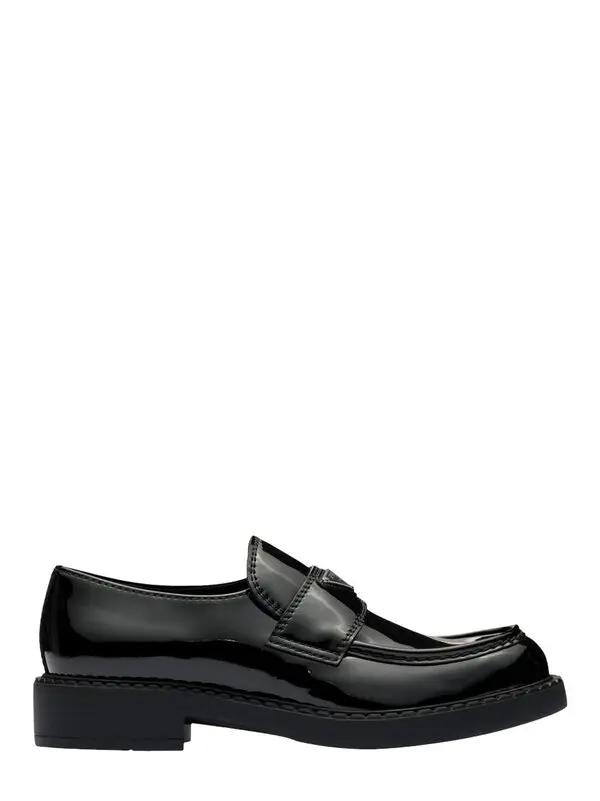 Prada Patent Leather Loafer - Black
