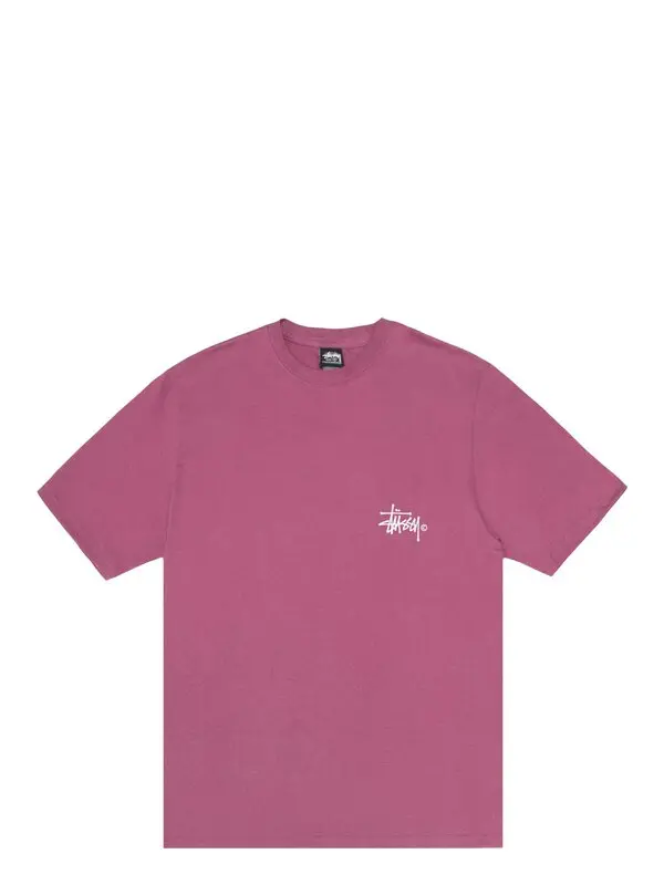 StÜssy Grassfed Tee 'berry - Red