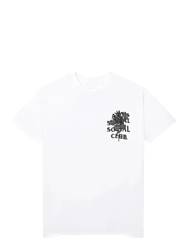 ANTI SOCIAL SOCIAL CLUB Hokkaido 3m Tee 'white - Black