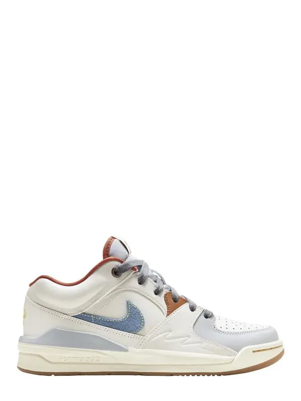 JORDAN Stadium 90 Denim Swoosh Sneakers - White